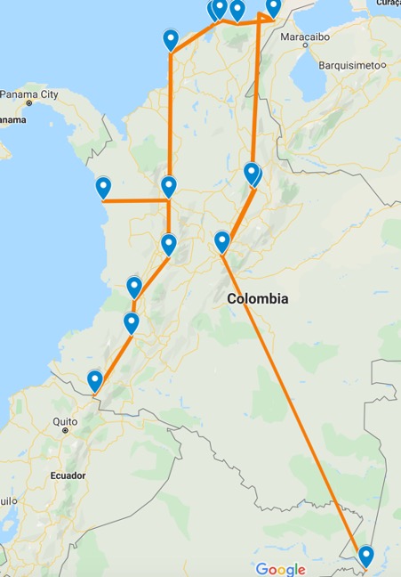 Colombia Travel Itinerary – Naked Travelers